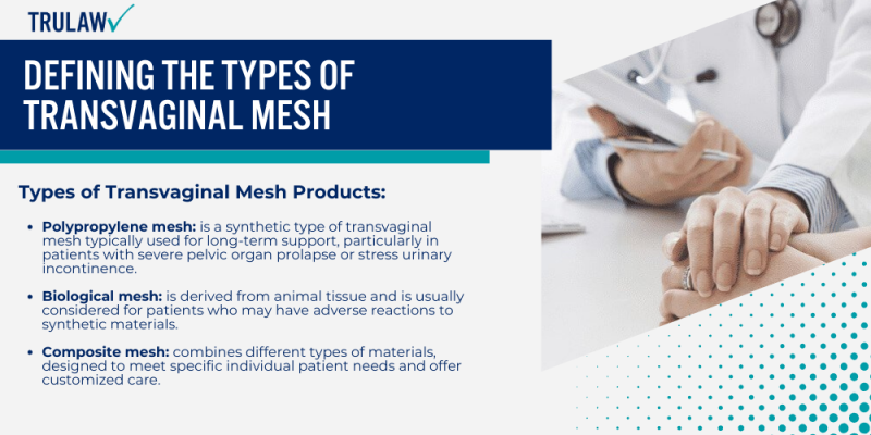 Types Of Transvaginal Mesh Trulaw