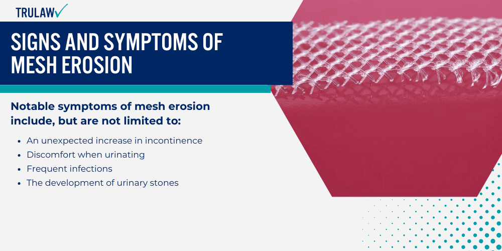Transvaginal Mesh: What Are The Symptoms Of Mesh Erosion?