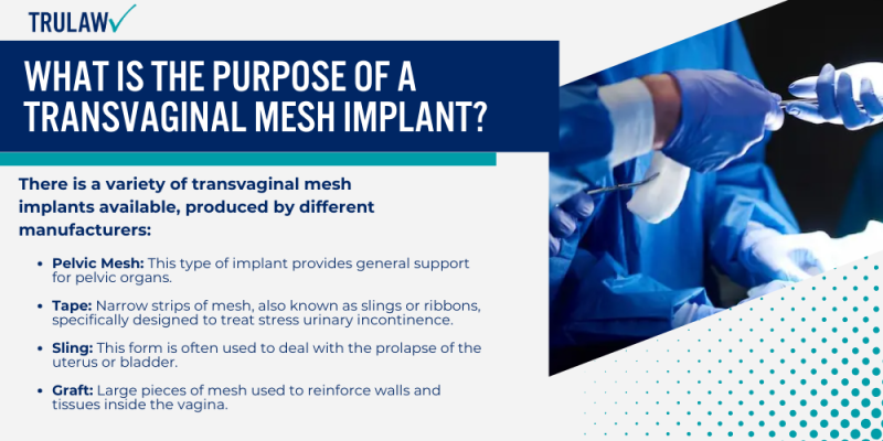 FAQ: What Is The Purpose Of A Transvaginal Mesh Implant? | TruLaw
