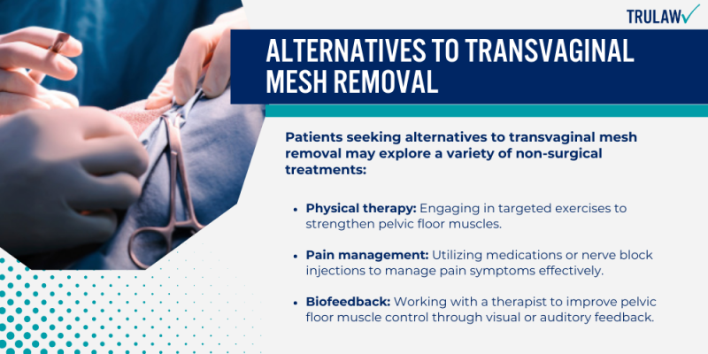 How Is Transvaginal Mesh Removal Performed?